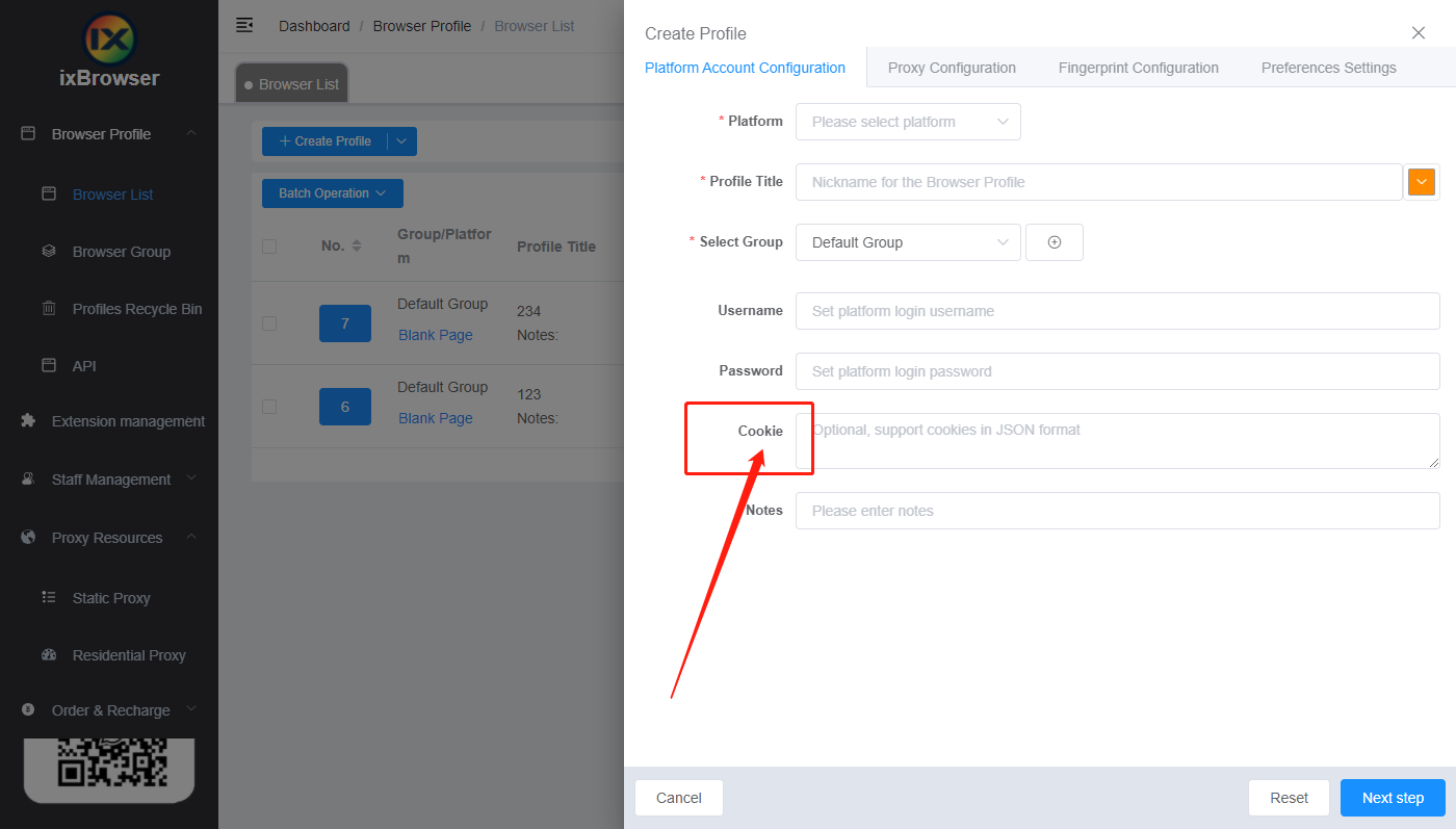 ixBrowser - Forever free anti-detect browser